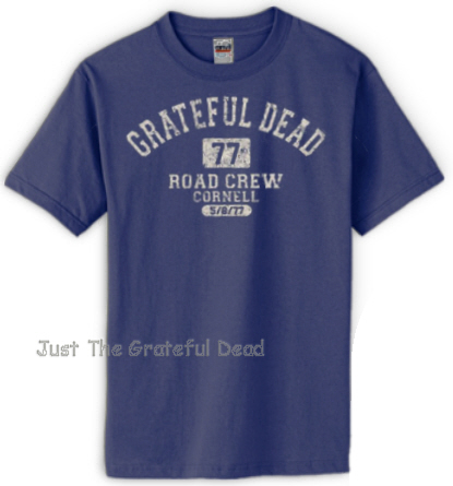 grateful dead road crew t shirt